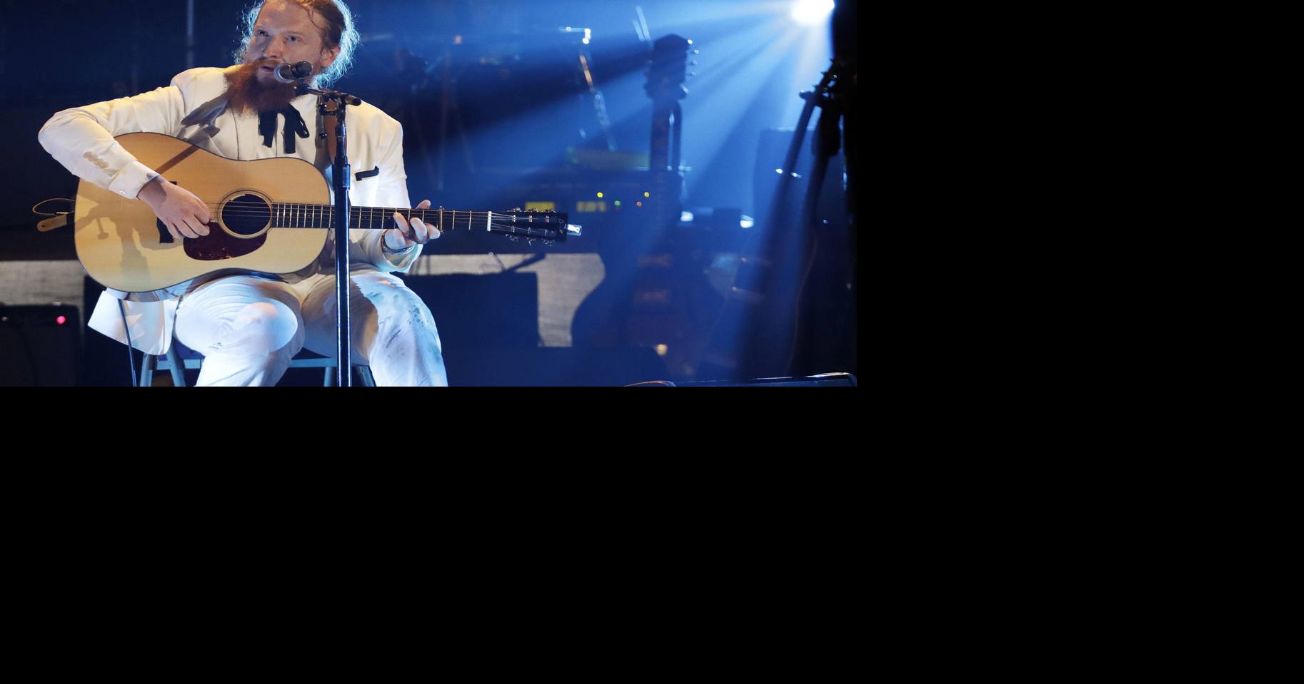 Tyler Childers performing at the Pageant the day after his Stifel ...