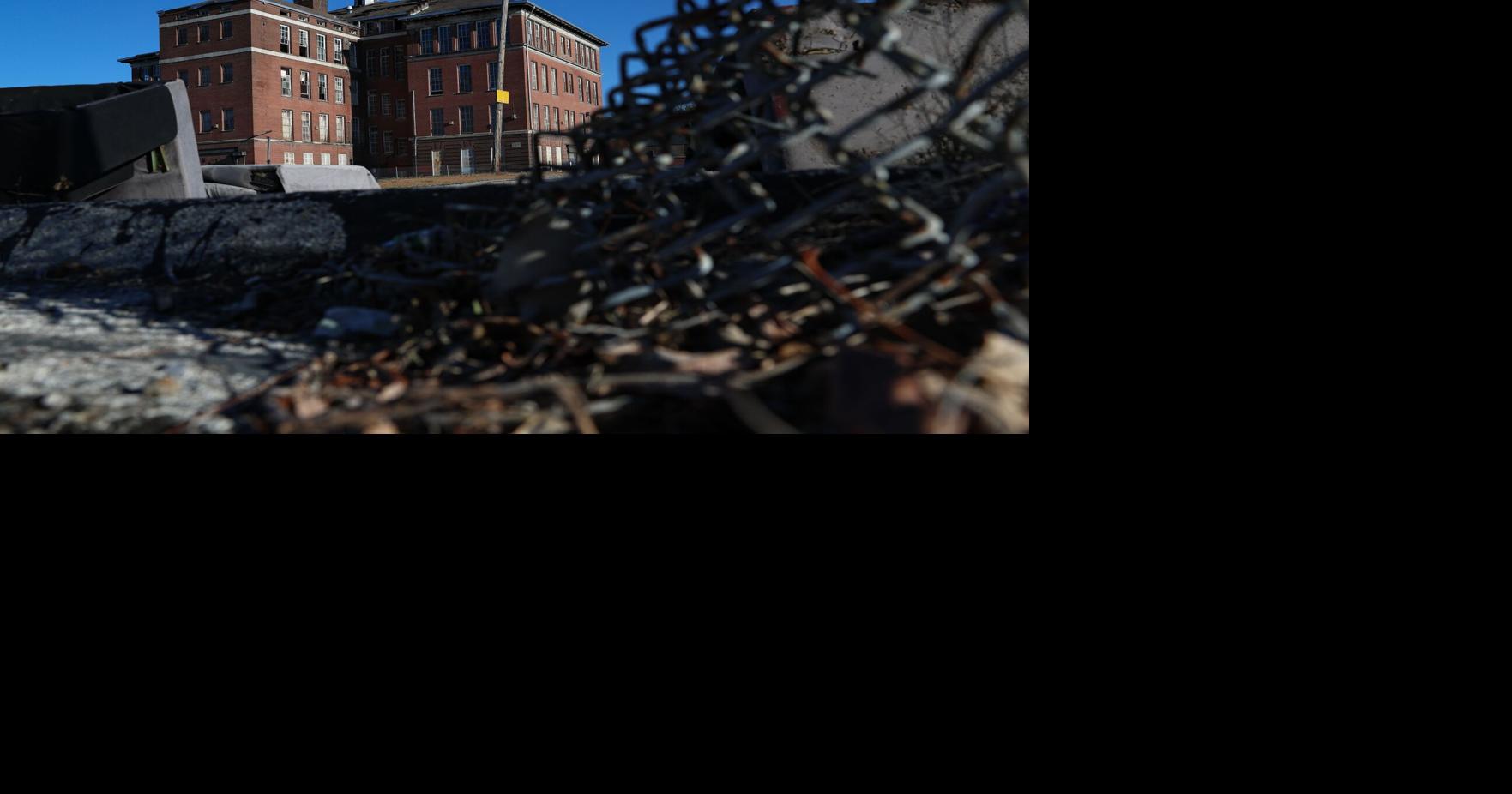 Photos of the vacant Marshall and Cleveland school buildings