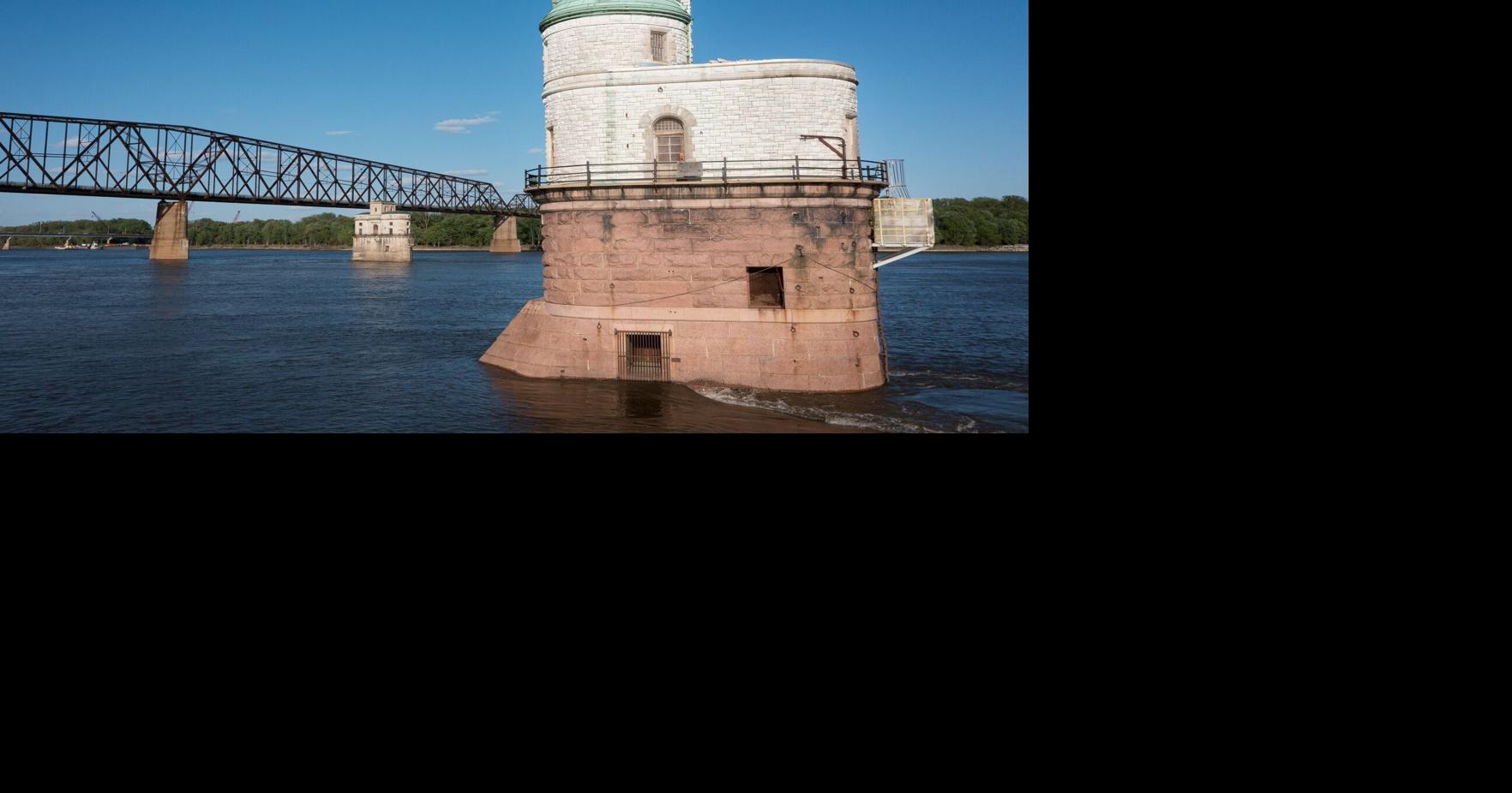 Just what are those castles in the Mississippi River?