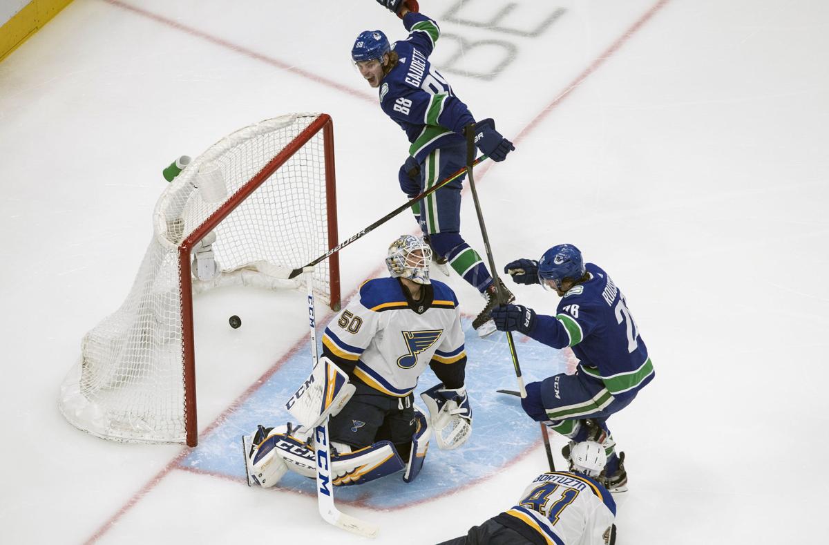 KO'd by Canucks: Blues' Stanley Cup defense ends with a thud in first ...