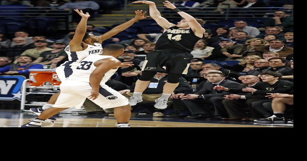 College basketball: Cline lifts No. 14 Purdue to OT win at Penn State