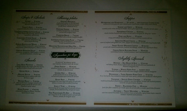 Monarch unveils new Southern menu