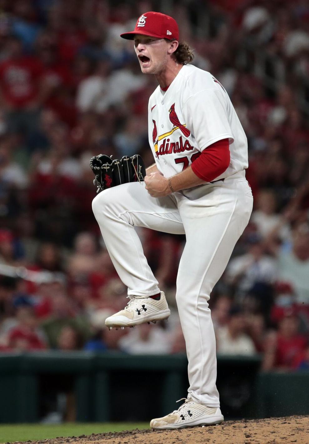 How plucky Packy Naughton dodged LA magic, conjured outs in Cardinals ...