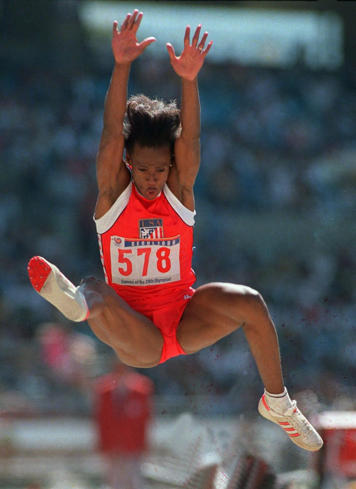 Happy birthday to Jackie Joyner-Kersee. A look back at her athletic career
