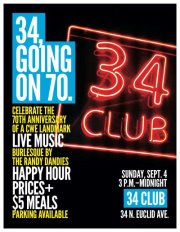 Celebrating its 70th -- the 34 Club