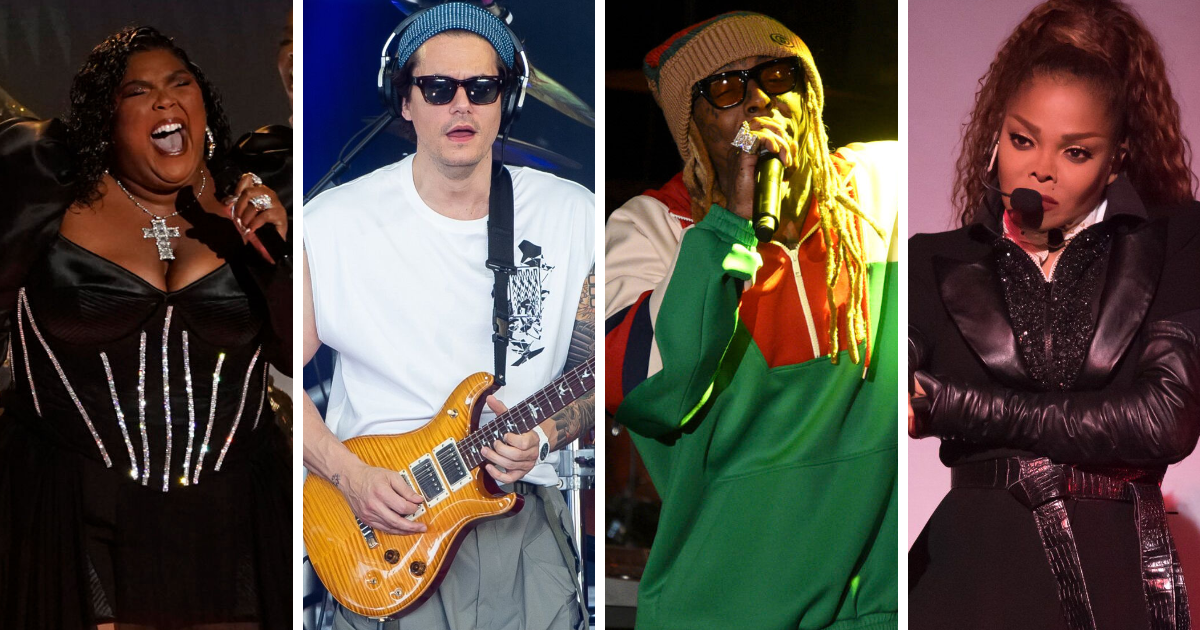 Lizzo, John Mayer, Muse, Lil Wayne, Janet Jackson among top spring ...