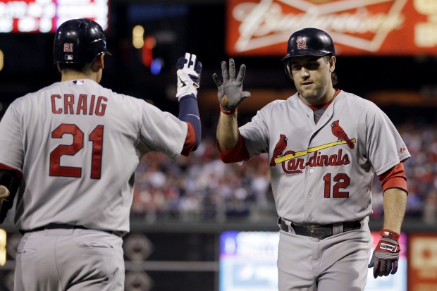 Craig starts for Berkman; Freese bats cleanup