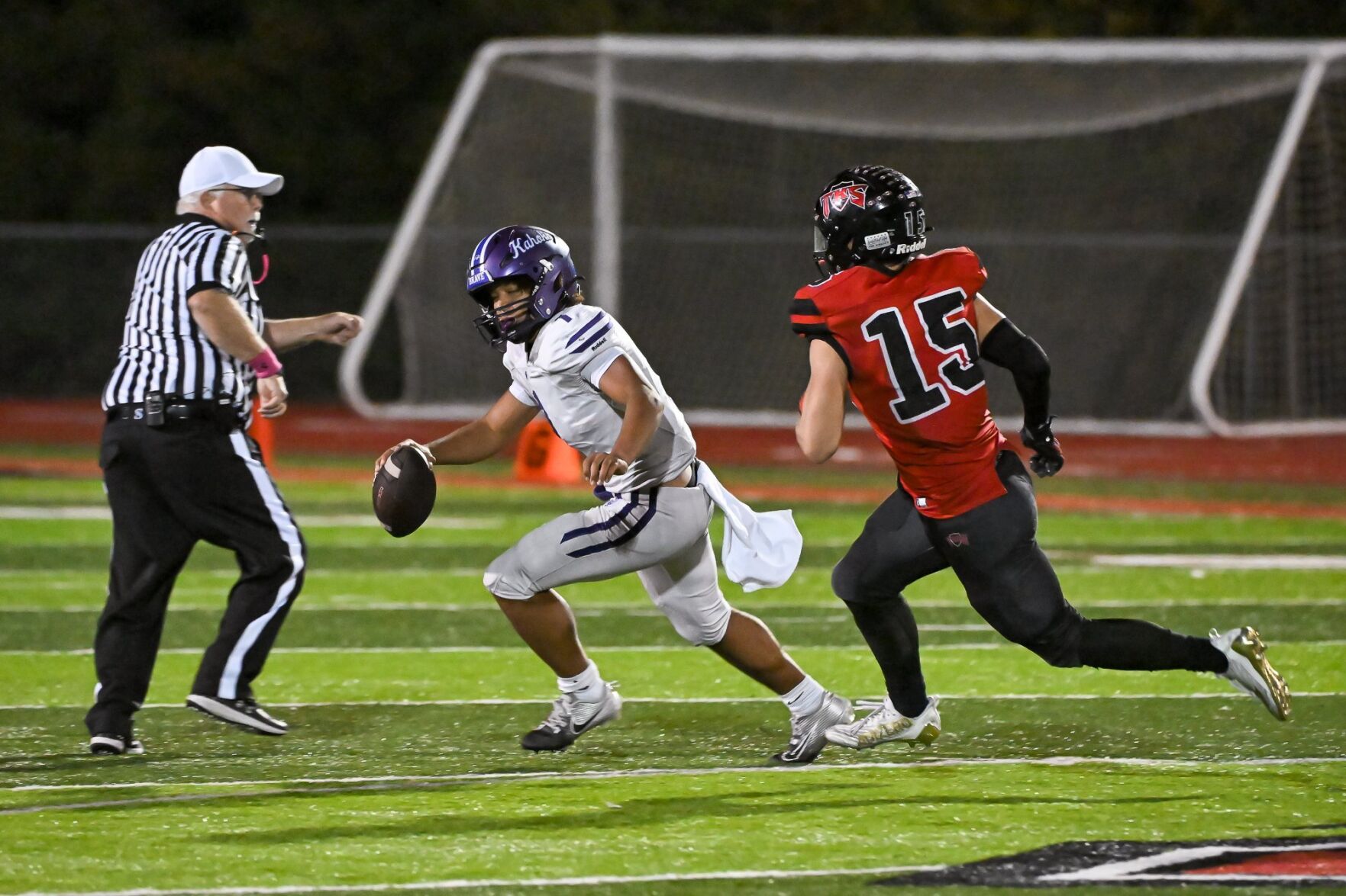Collinsville makes playoff push by topping Triad for crucial fifth victory