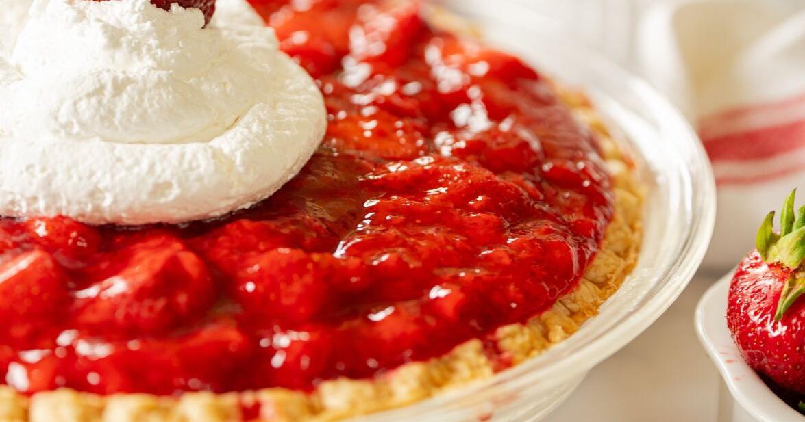Ruth's Glazed Strawberry Pie