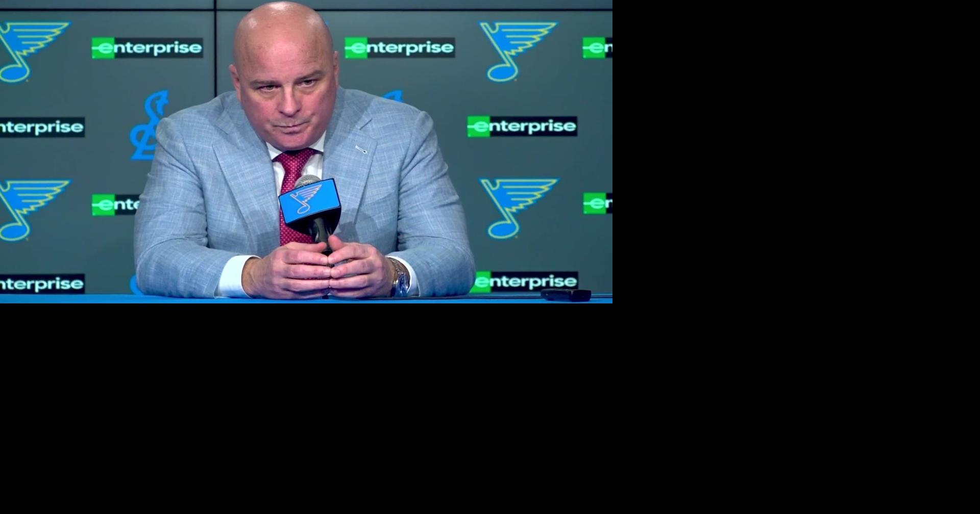 Here's what Jim Montgomery, players had to say after Blues lost in a ...