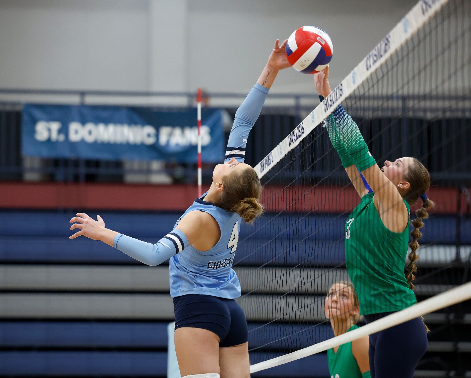 Brytn Lyon returns to lineup to help lead St. Dominic to a sweep of ...