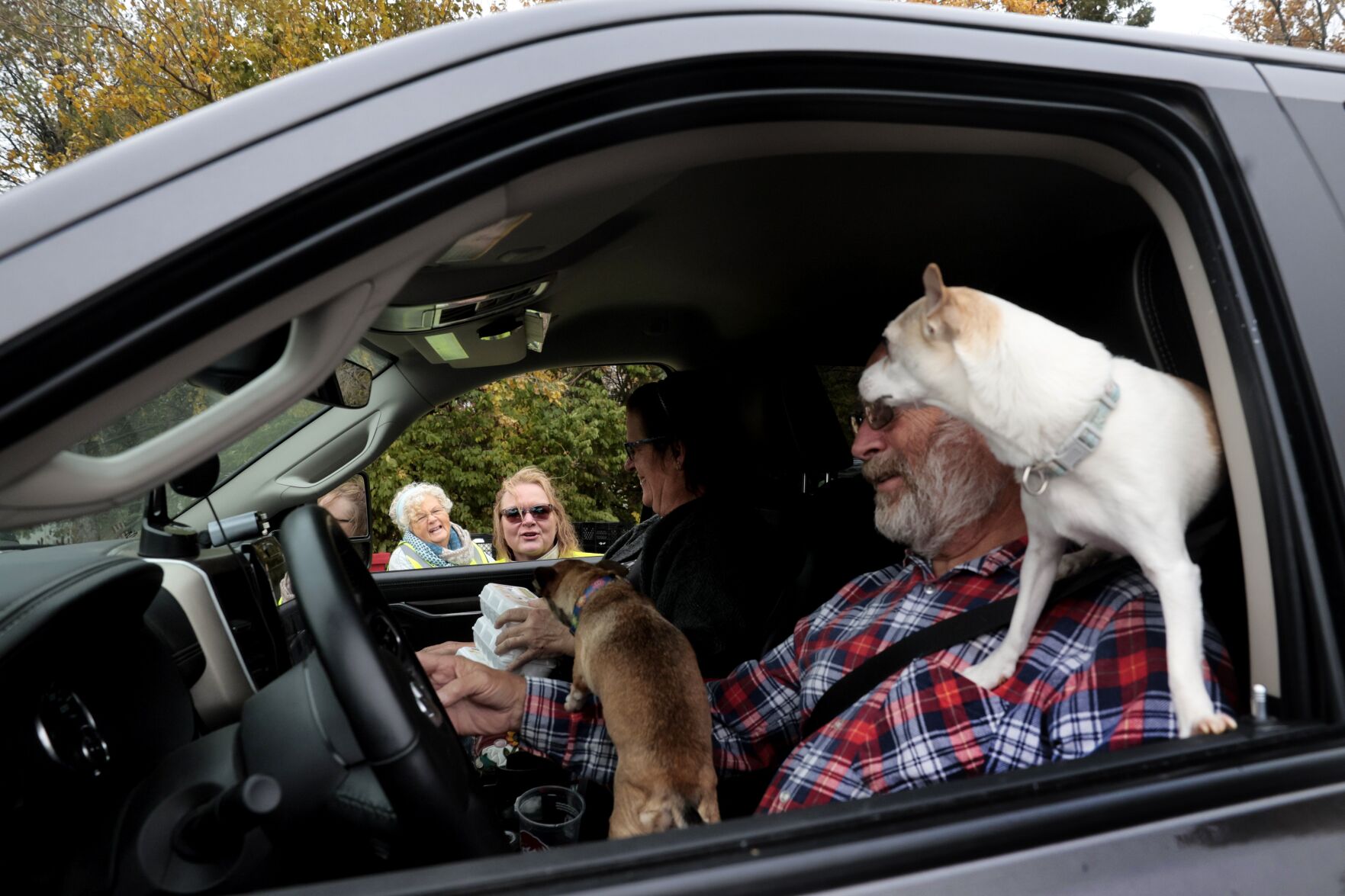 Photos: Veterans Day food giveaway helps current, ex-military in ...
