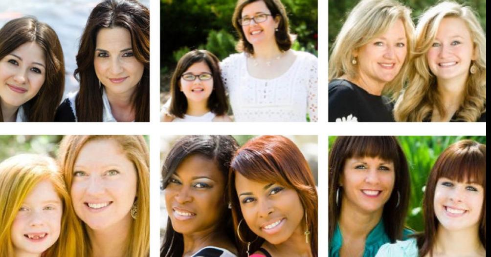 Meet our mother-daughter look-alike contest winners