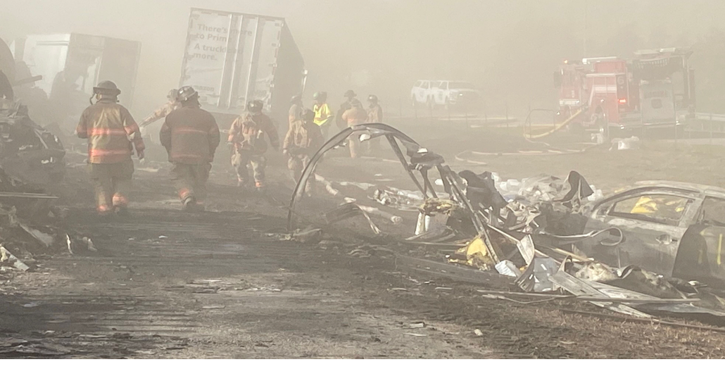 Seven people now confirmed dead in dust storm pileup on Interstate 55 ...