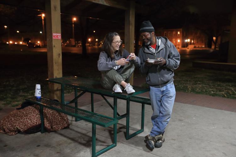 SLU students nurture connections with people living on the streets