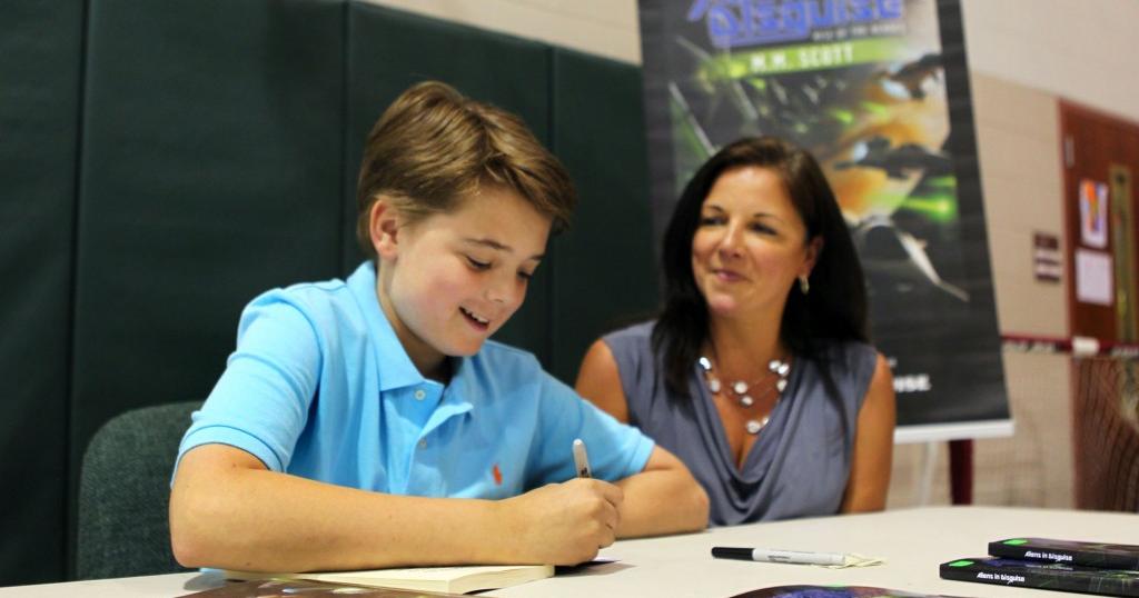 Young author explores bullying through science fiction