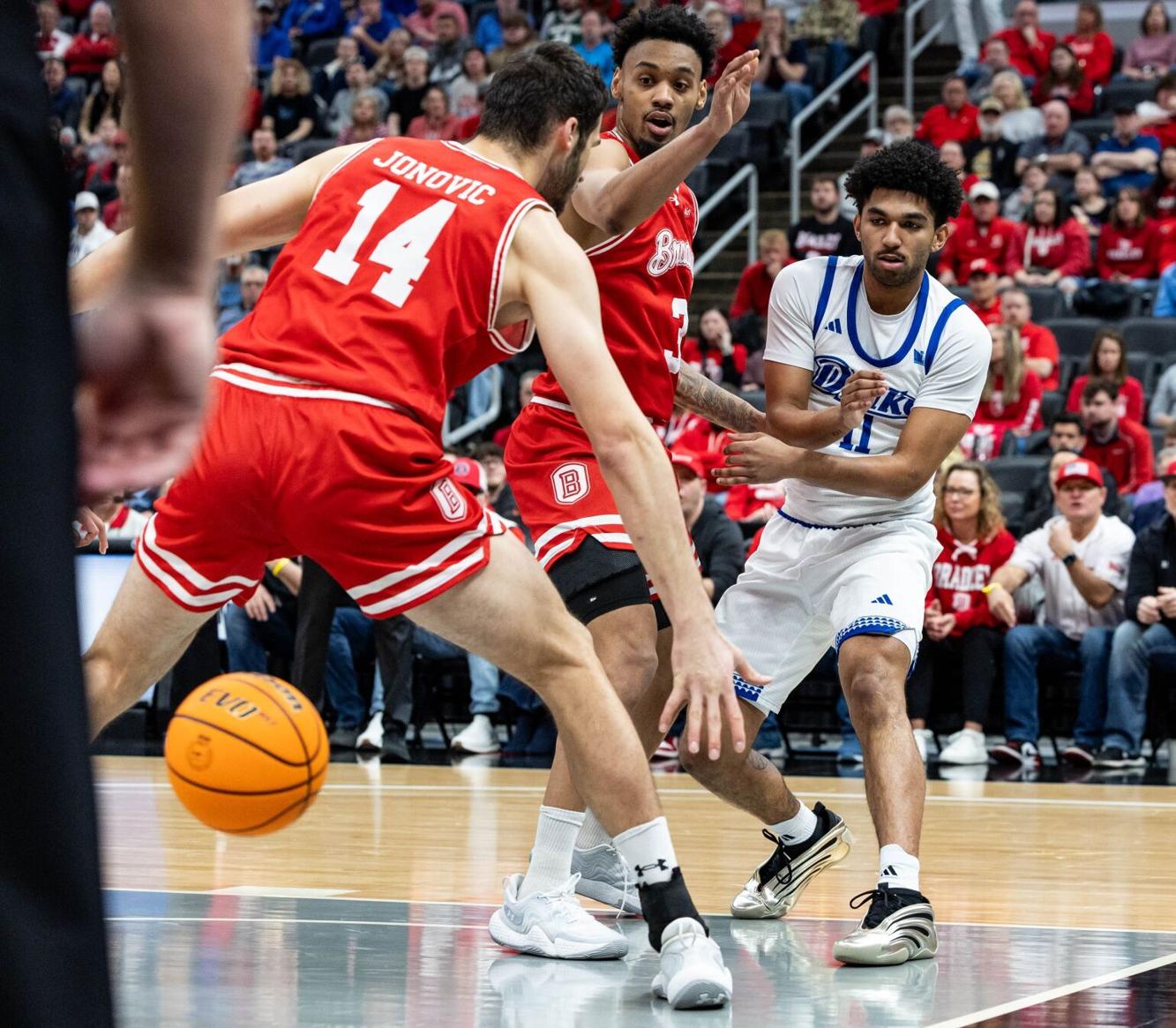 Drake coach Ben McCollum winning with toughness over talent