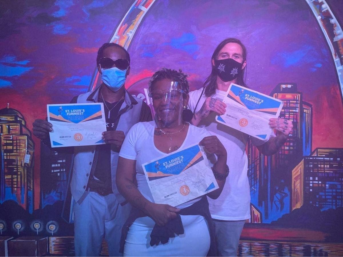 Precious J, winner of St. Louis' Funniest Person Contest, hosting Tommy ...