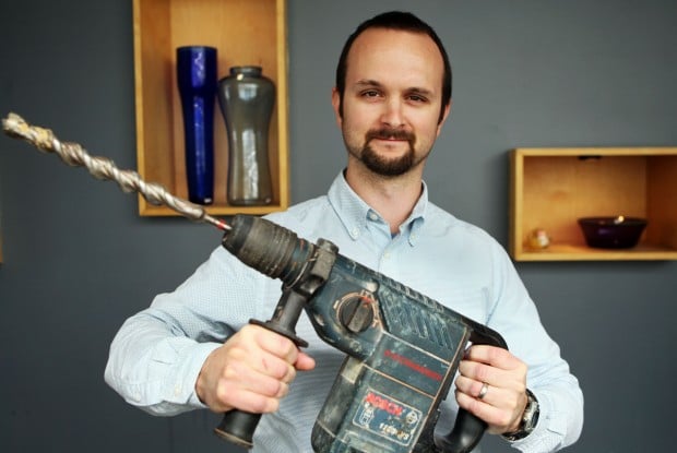 Co-founder of St. Louis glass blowing business says he's 'living the dream'