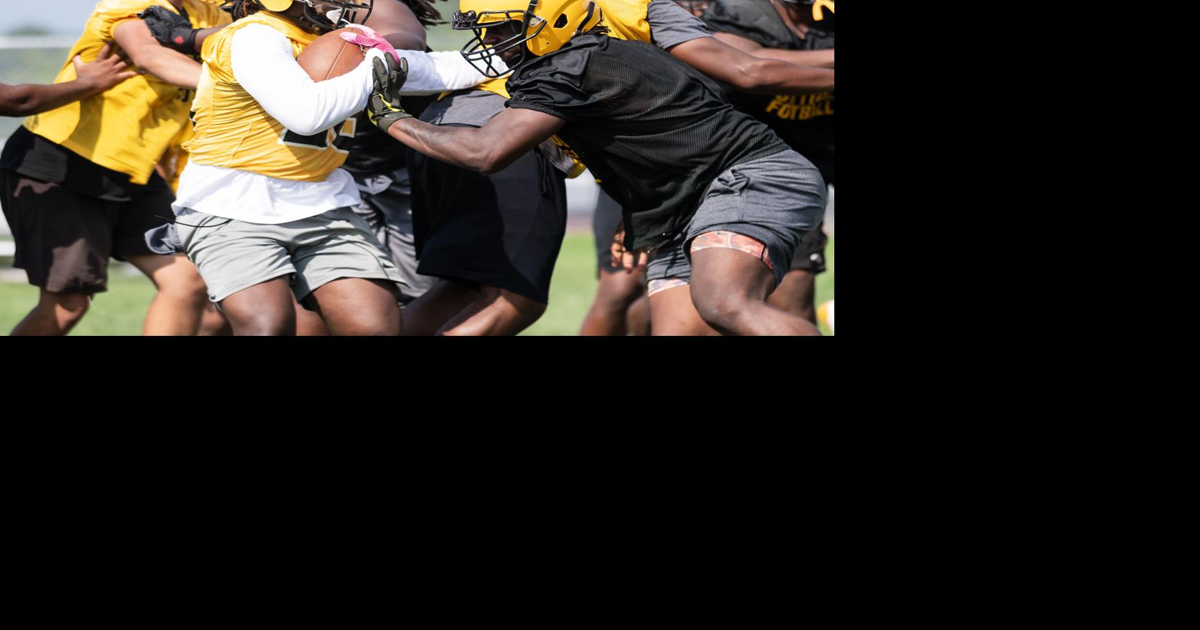Hazelwood Central football practice