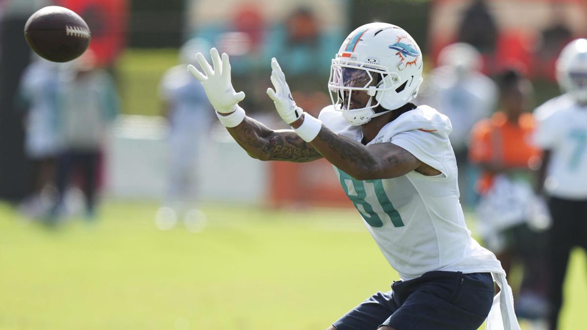 Undrafted ex-Mizzou receiver Theo Wease Jr. making early case with Dolphins