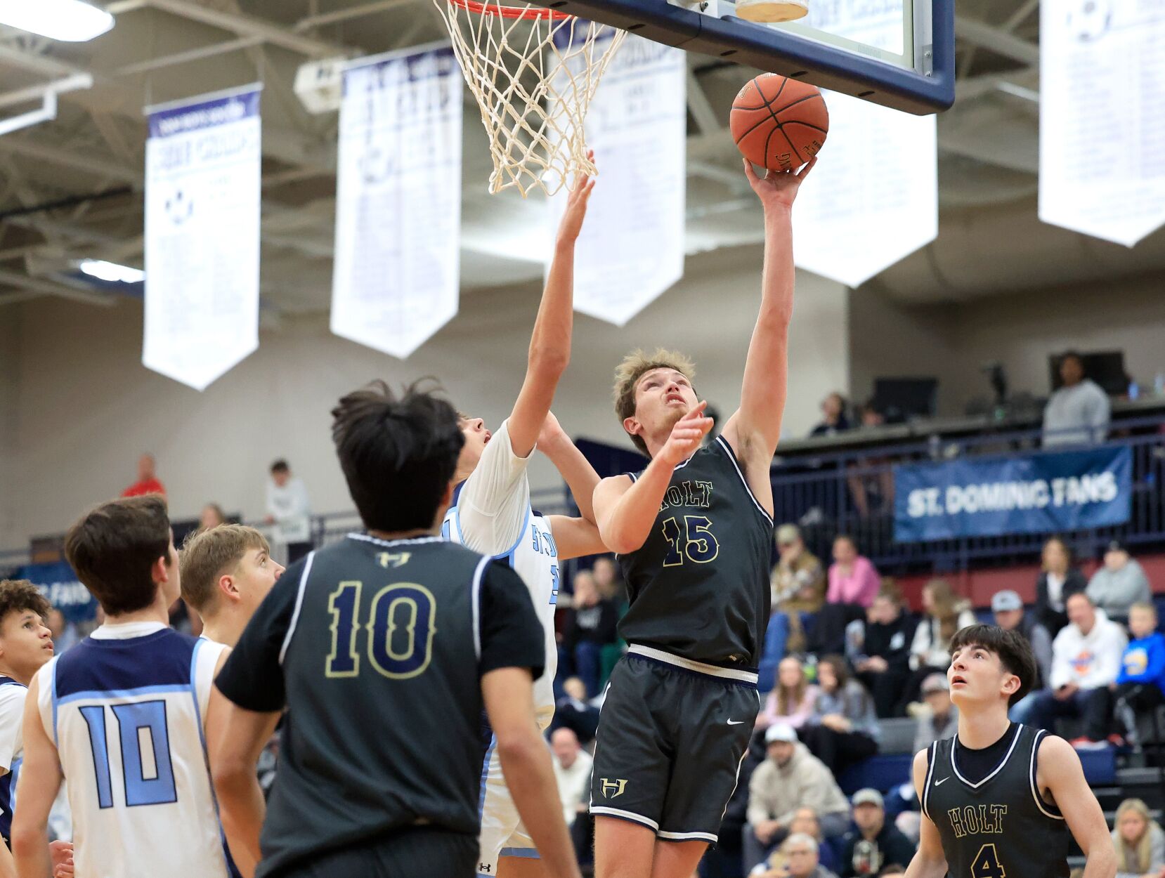 St. Dominic explodes early on way to downing Holt for crown of own ...