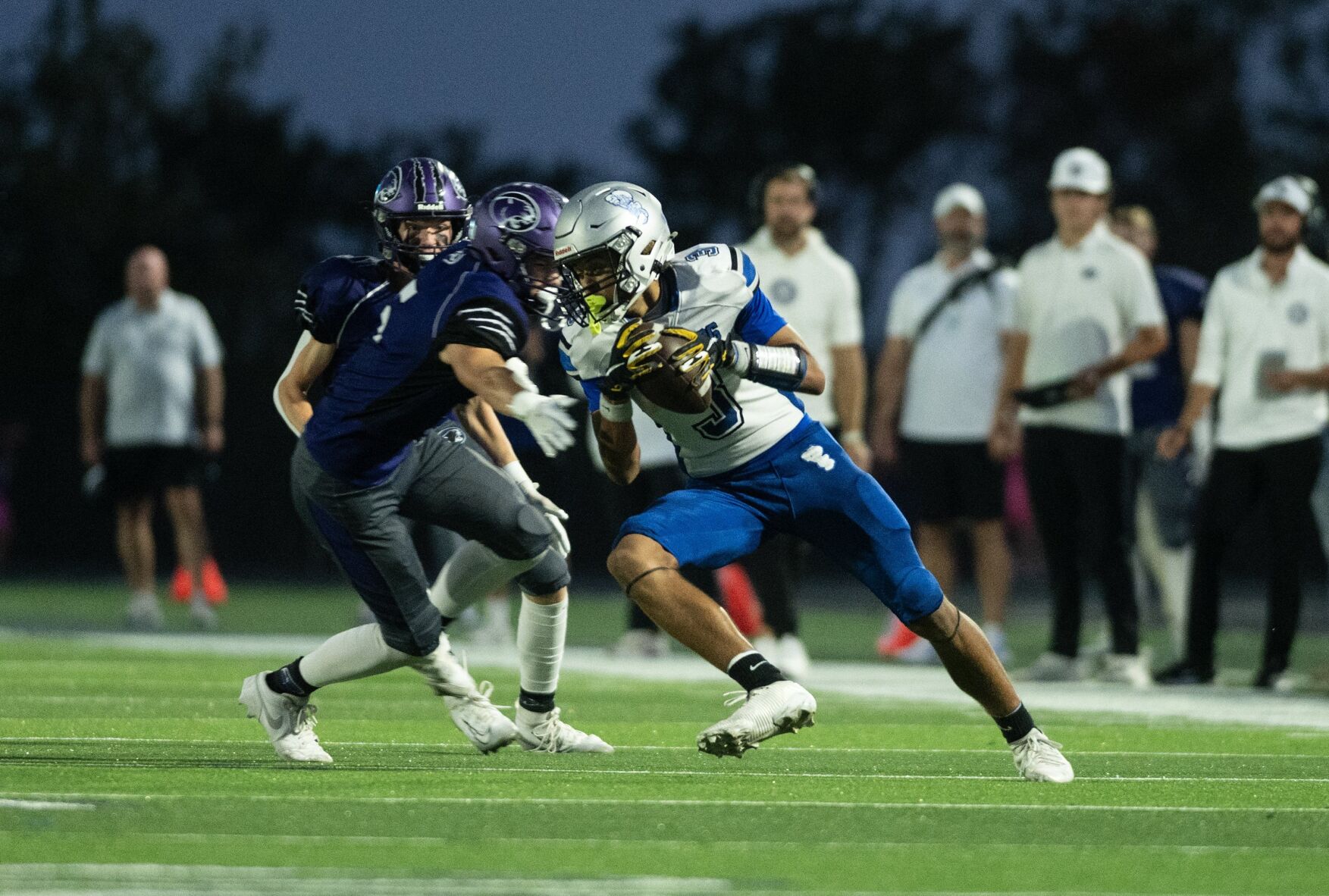 Cole Davis lowers the boom as Breese Central hands Freeburg first loss