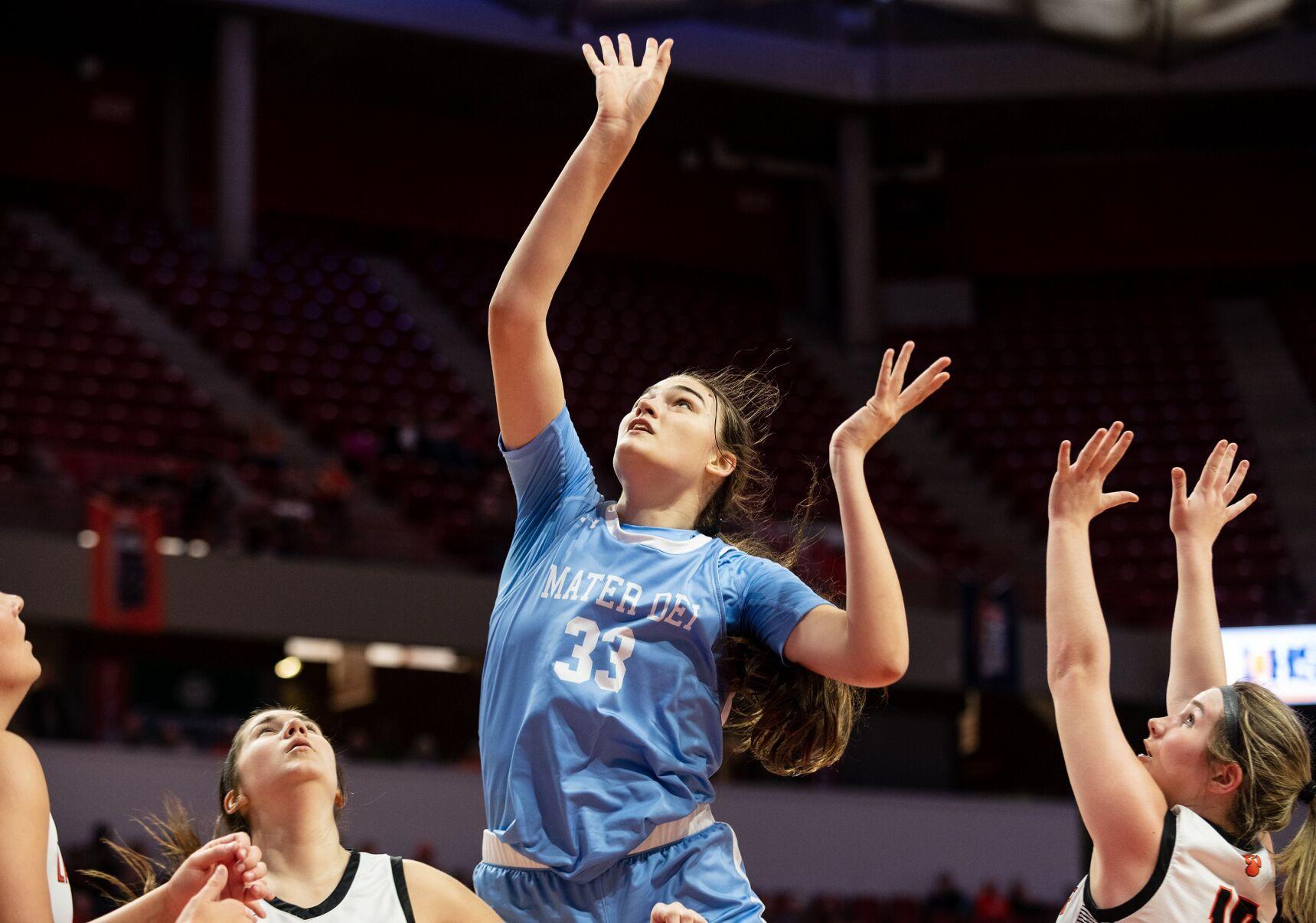 Koerkenmeier's stunning triple-double lifts Mater Dei to first state title