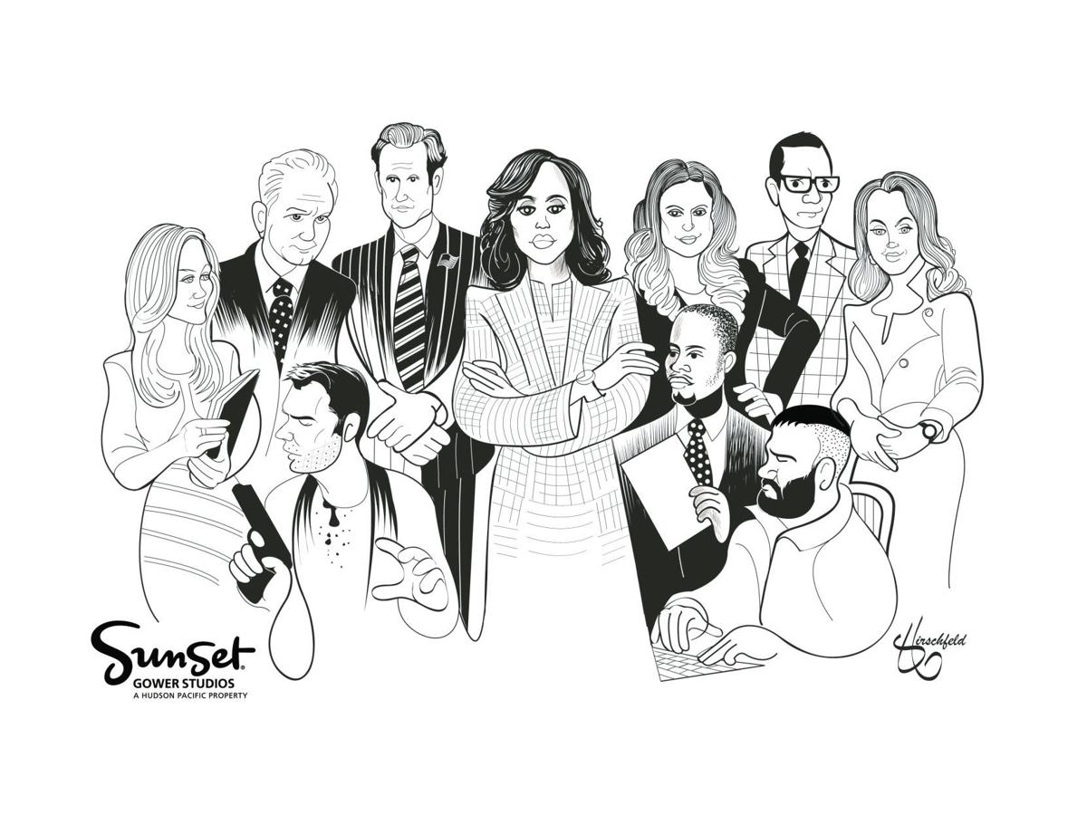 STL native sketches 'Scandal' farewell portrait for cast
