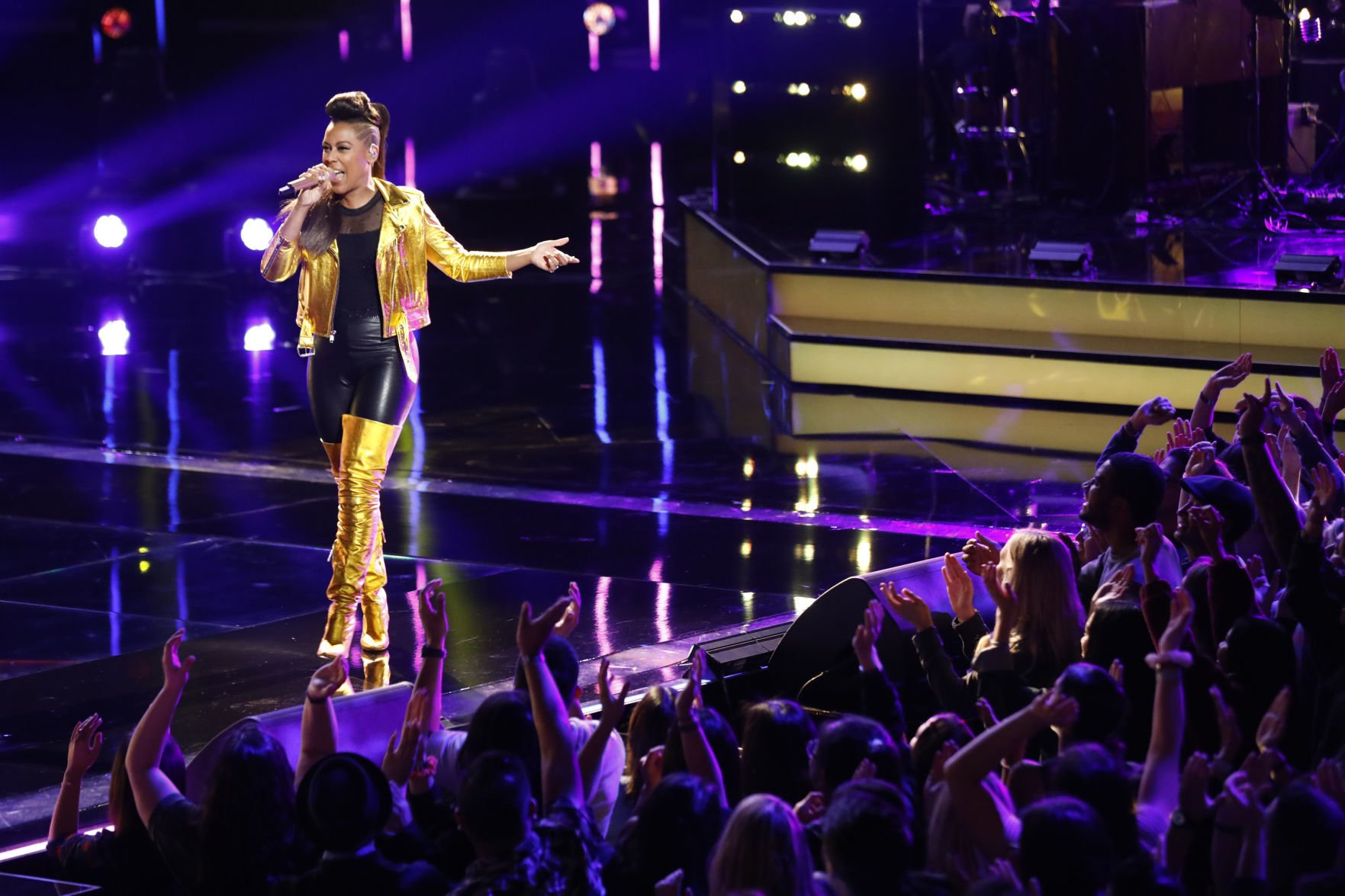 'The Voice' singer Lisa Ramey awaiting results of the show's new Cross ...