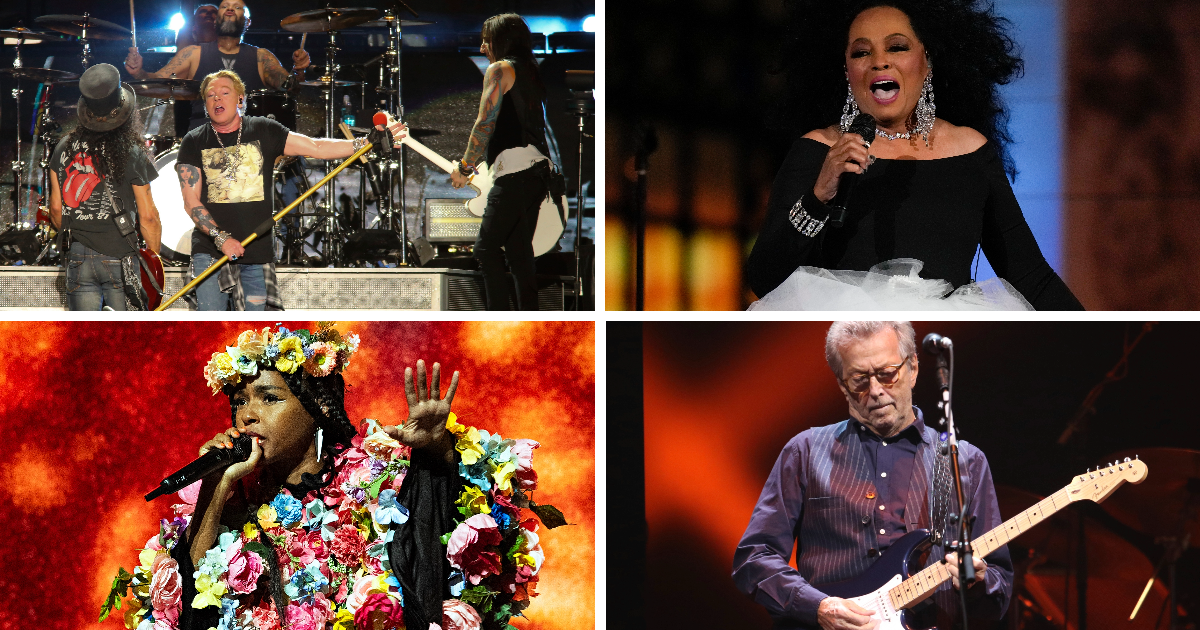 Guns N’ Roses, Diana Ross, Janelle Monáe, Eric Clapton and more must ...