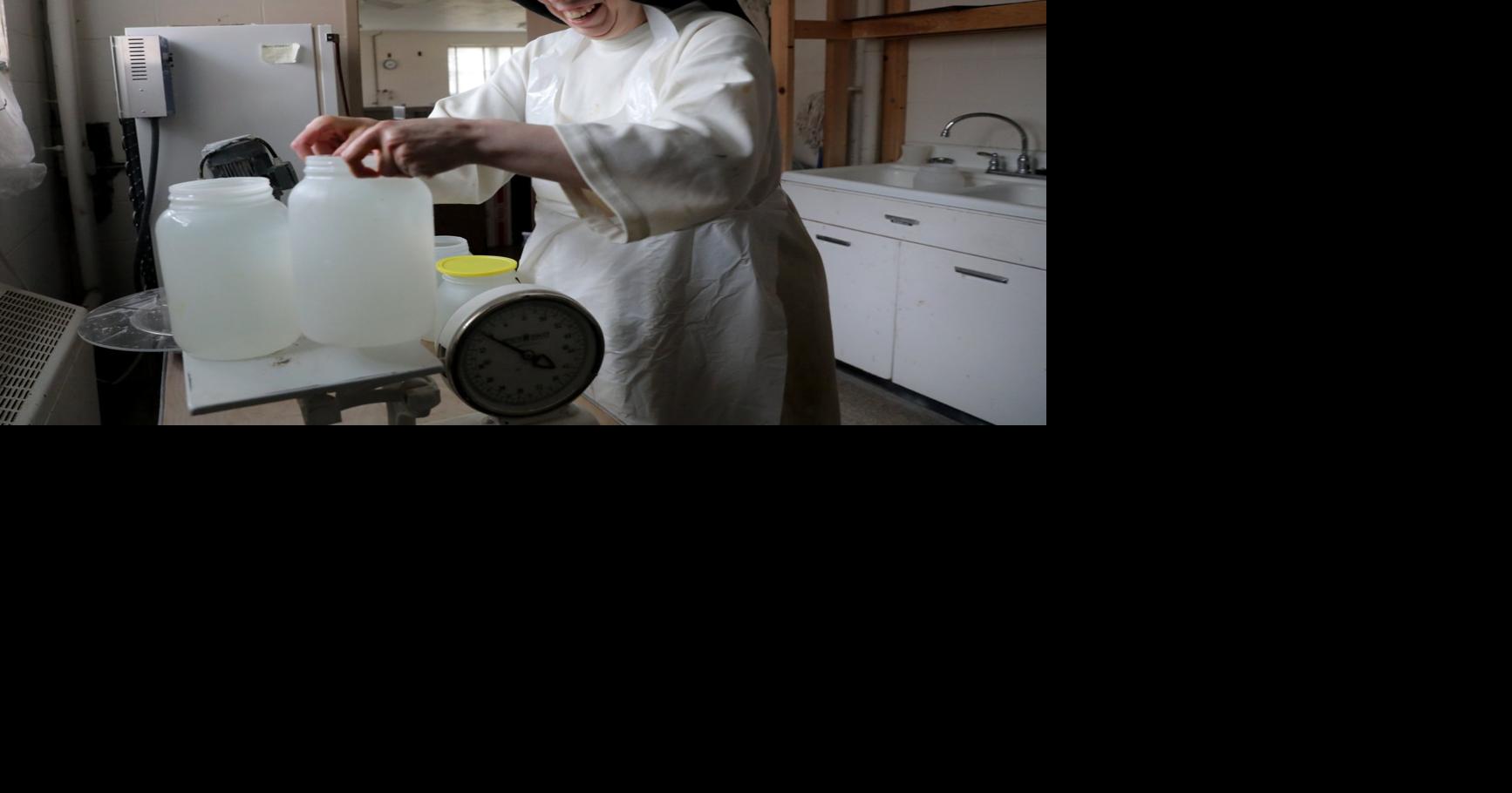 Baking altar bread with the Passionate Nuns of St. Louis in Ellisville