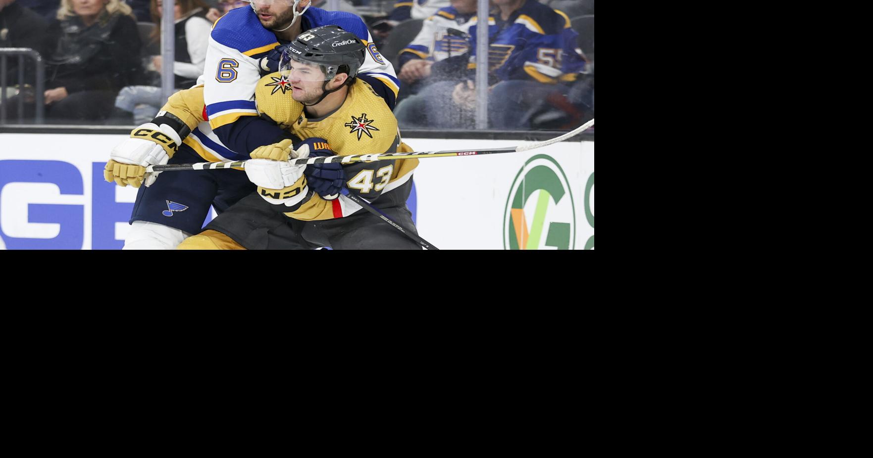 Photos: Blues top Western Conference-leading Golden Knights 2-1 in overtime