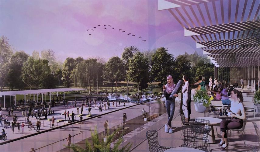 Public gets first glimpse of Steinberg ice rink redesign at Forest Park