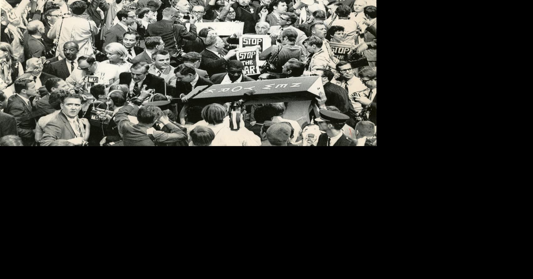 Images from the 1968 Democratic National Convention