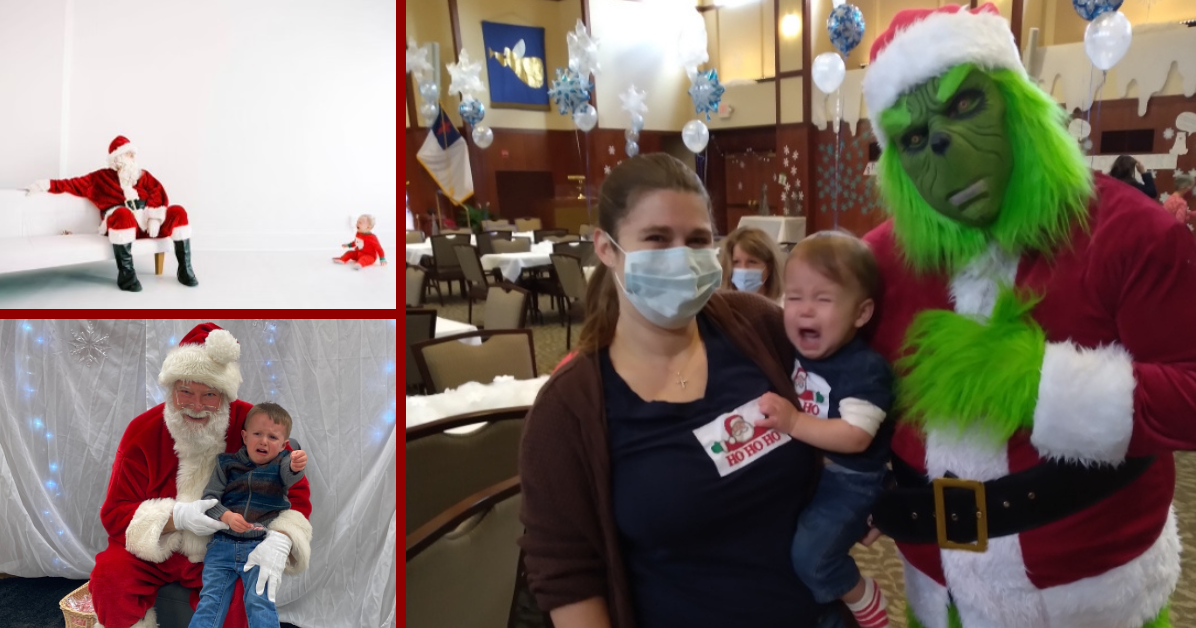 See our favorite photos from our annual Who's Afraid of Santa photo contest