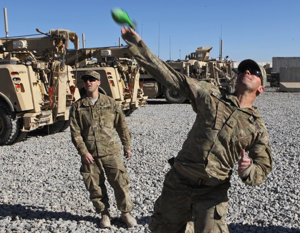 Sports at FOB Frontenac
