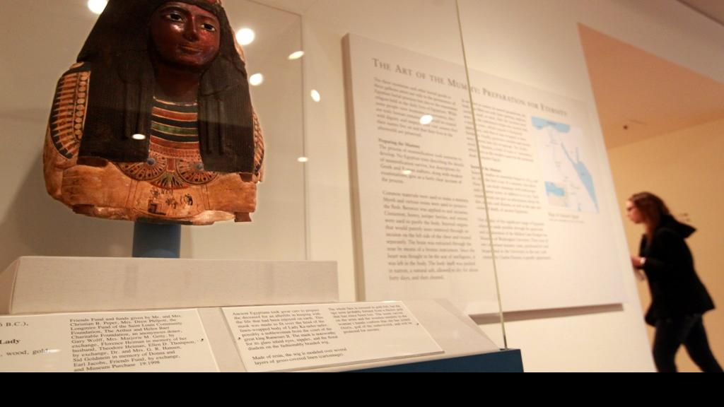 Government sues to seize St. Louis museum's mummy mask | Metro ...