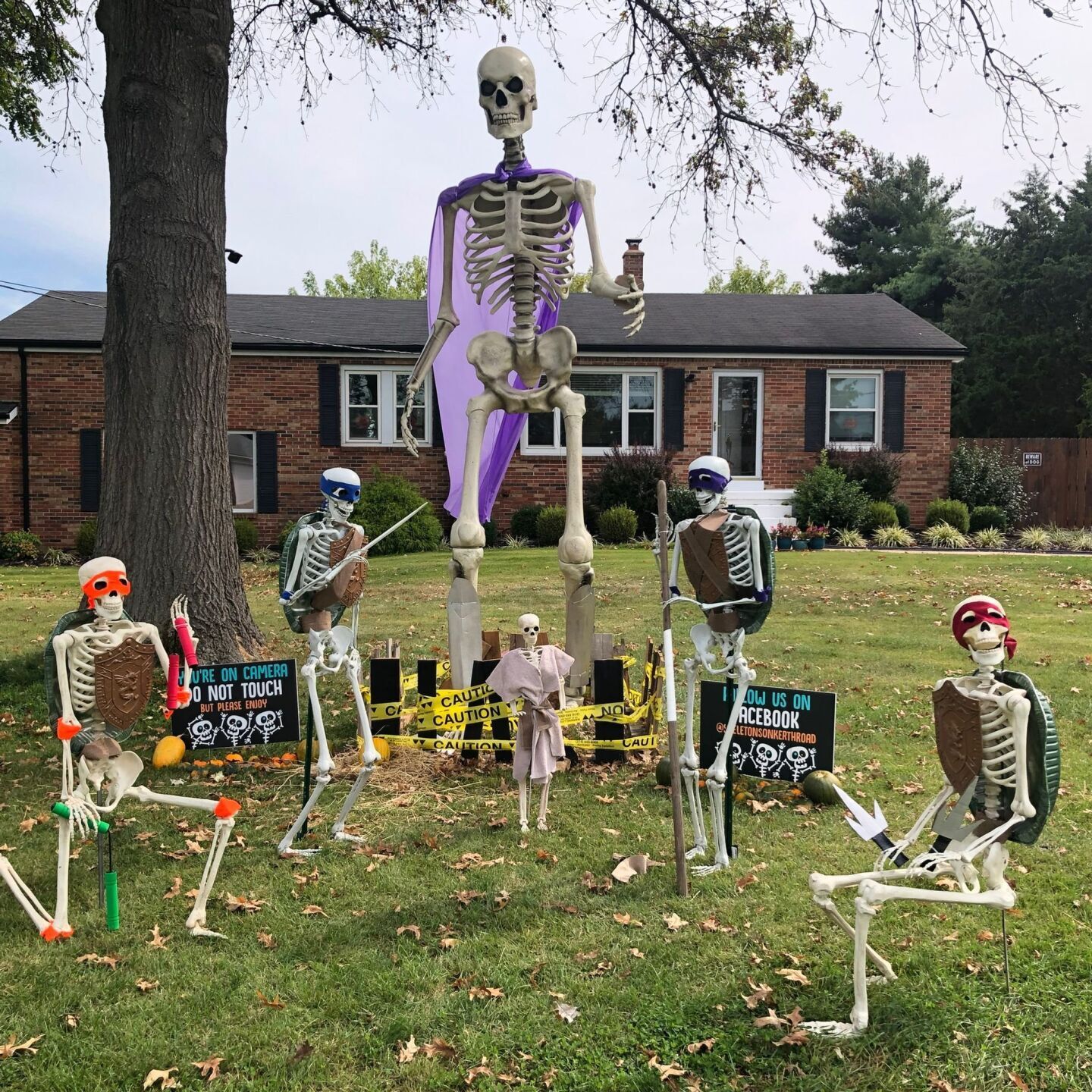 The skeletons of Kerth Road