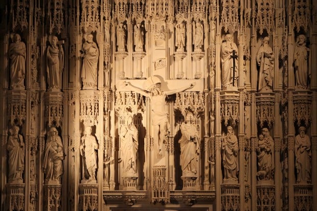 Christ Church Cathedral celebrates carved reredos