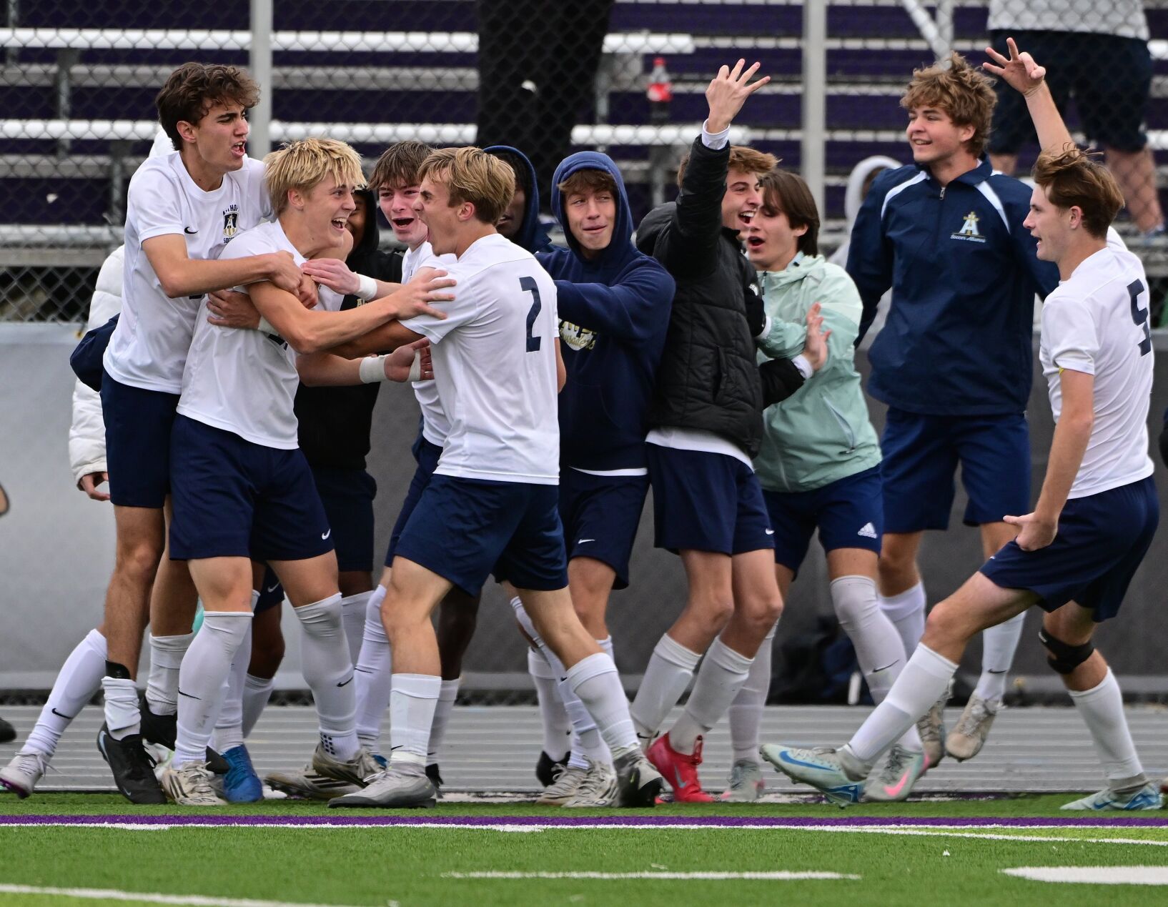 Micah Pitre's hat trick lifts Althoff over Chatham Glenwood in Class 2A ...