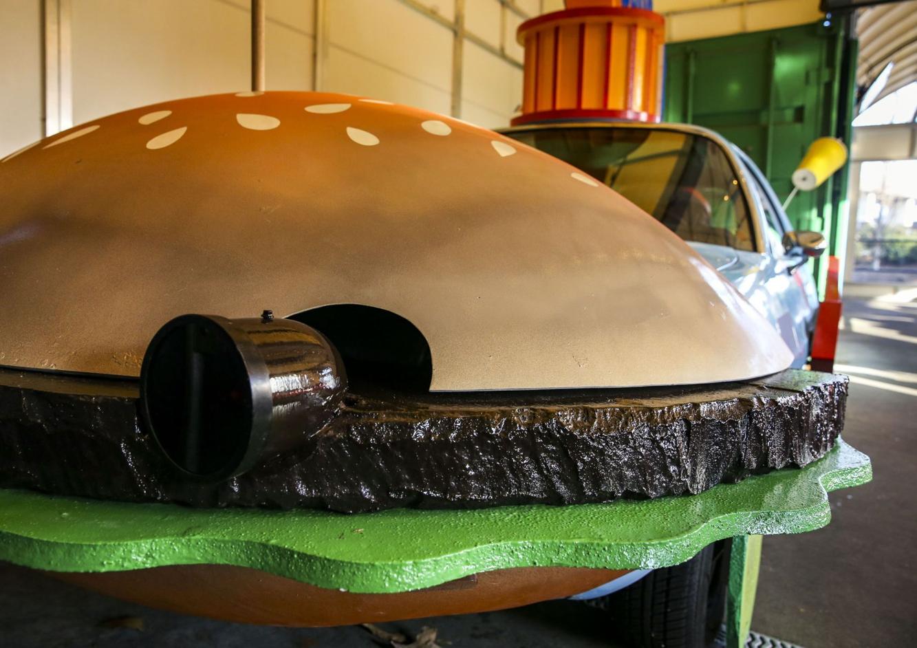 Restored 'Good Burger' car from '90s Nickelodeon movie unveiled at St ...