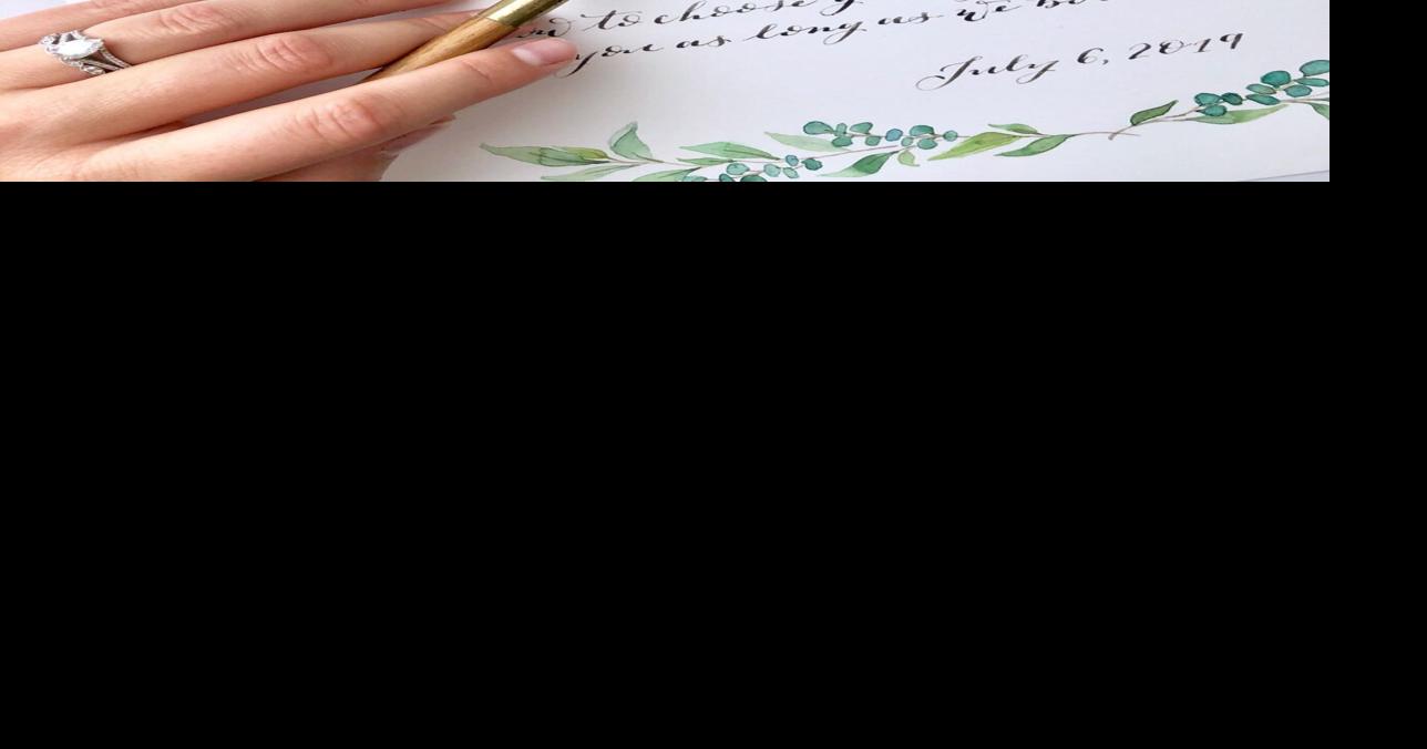 7 calligraphy vendors in St. Louis that will make your wedding ...