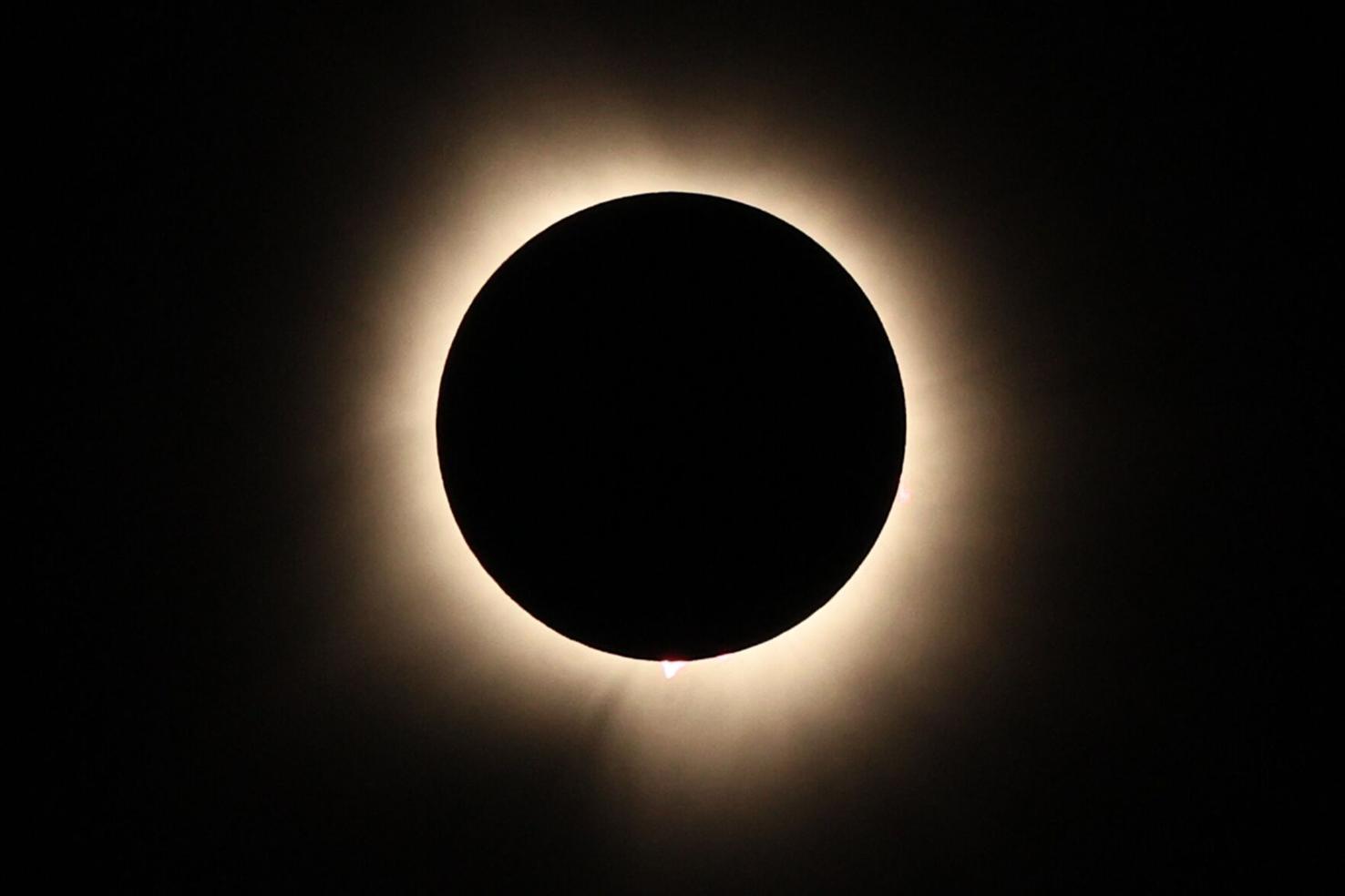 Photos: Views of 2024 eclipse, with eyes on sky in St. Louis, southern ...