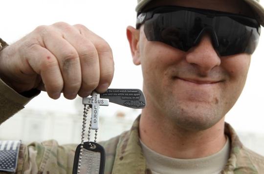 Afghan soldiers and their good luck charms