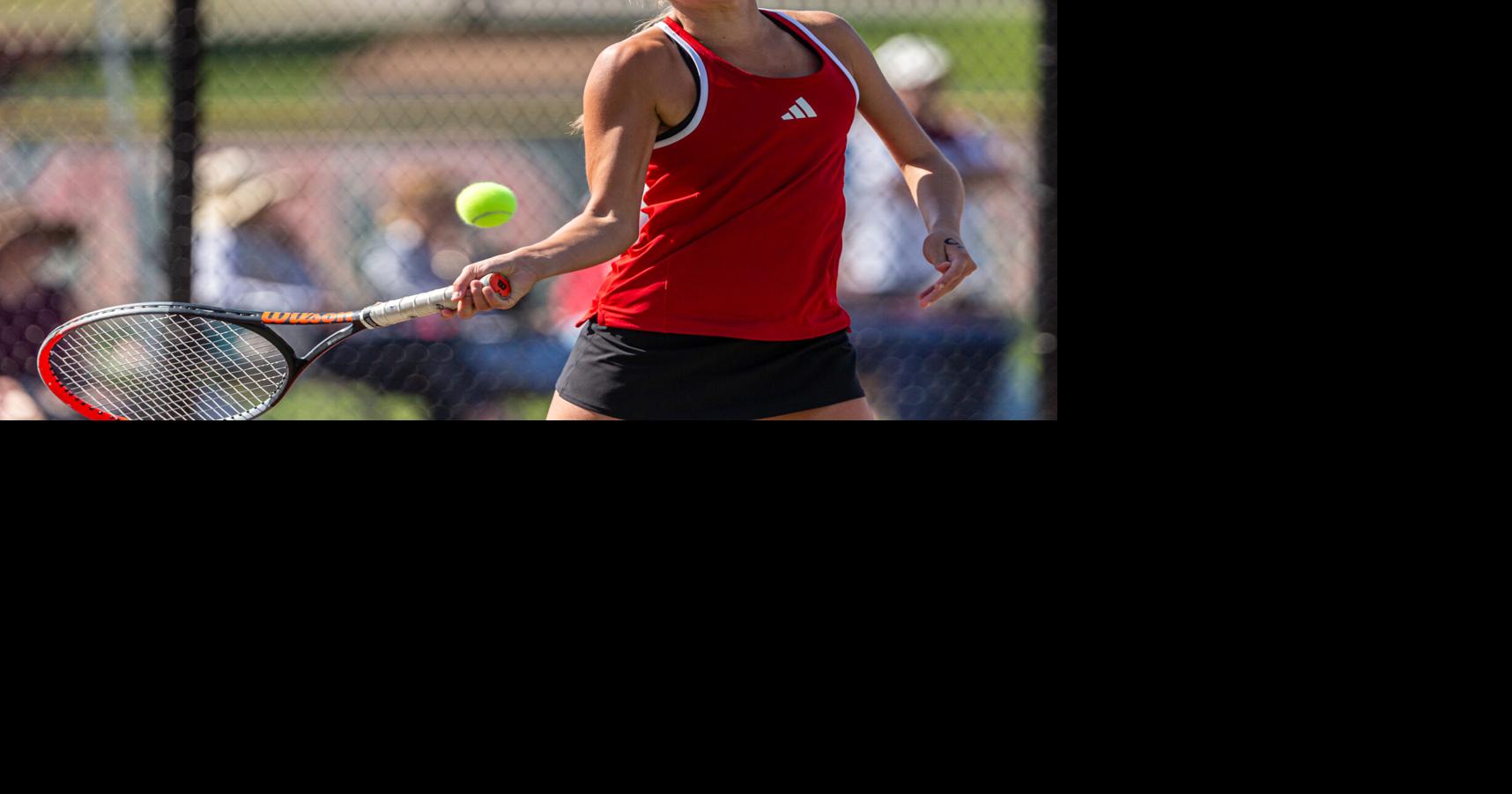 Parkway Central's Emily Heller wins a girls tennis district singles ...