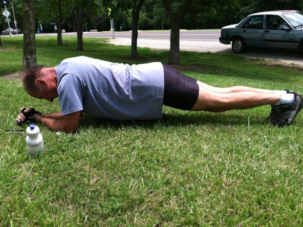 Hal Miller stayed fit to stay alive; it worked