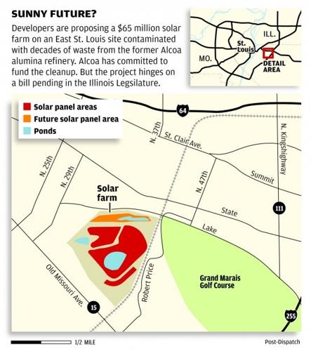 Solar proposal shines new light on East St. Louis brownfield