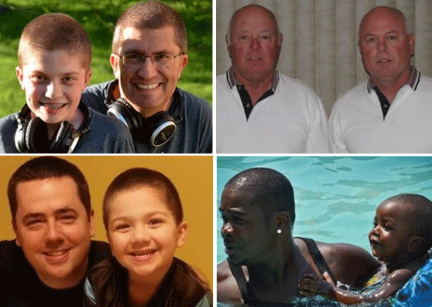 Vote on the best father-son pair entered in our look-alike contest ...