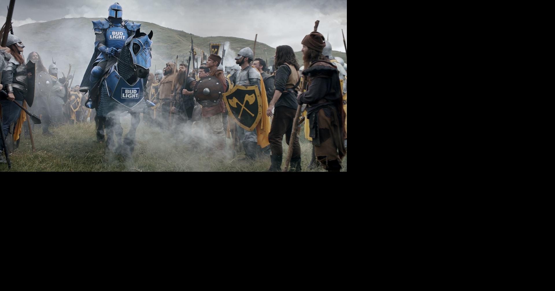 'Bud Knight' part of Bud Light's new Super Bowl ad